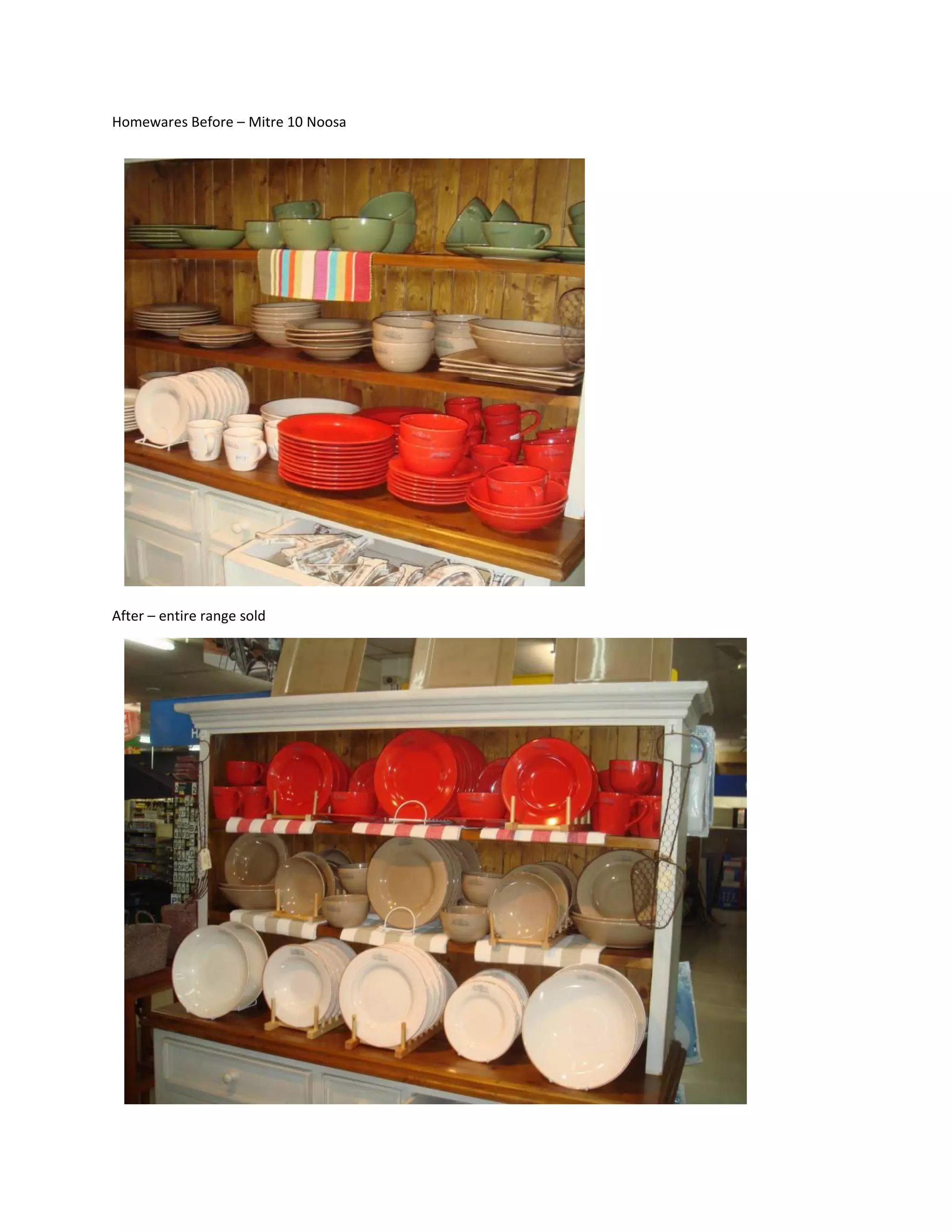 Visual Merchandising for Best Sales - Before and after shots in every ...