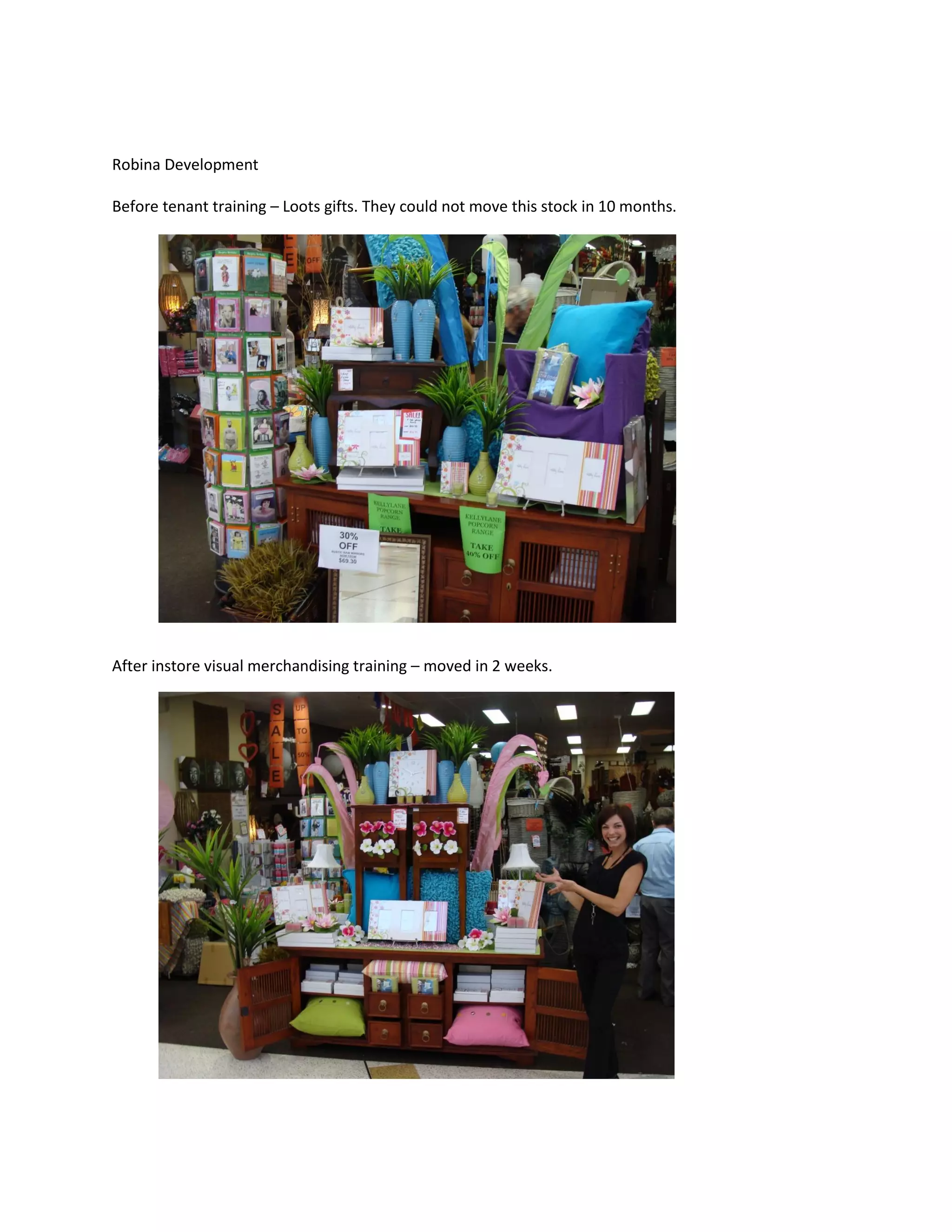 Visual Merchandising for Best Sales - Before and after shots in every ...