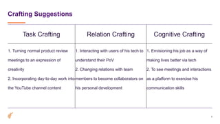 Job Crafting - Tips and Tricks and Strategies | PPTX