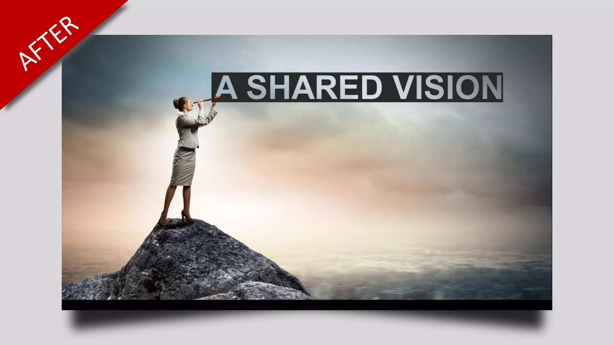 Before and after PowerPoint slides by VisualSpiders | PDF
