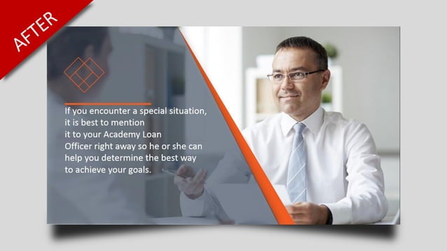Before and after PowerPoint slides by VisualSpiders | PDF
