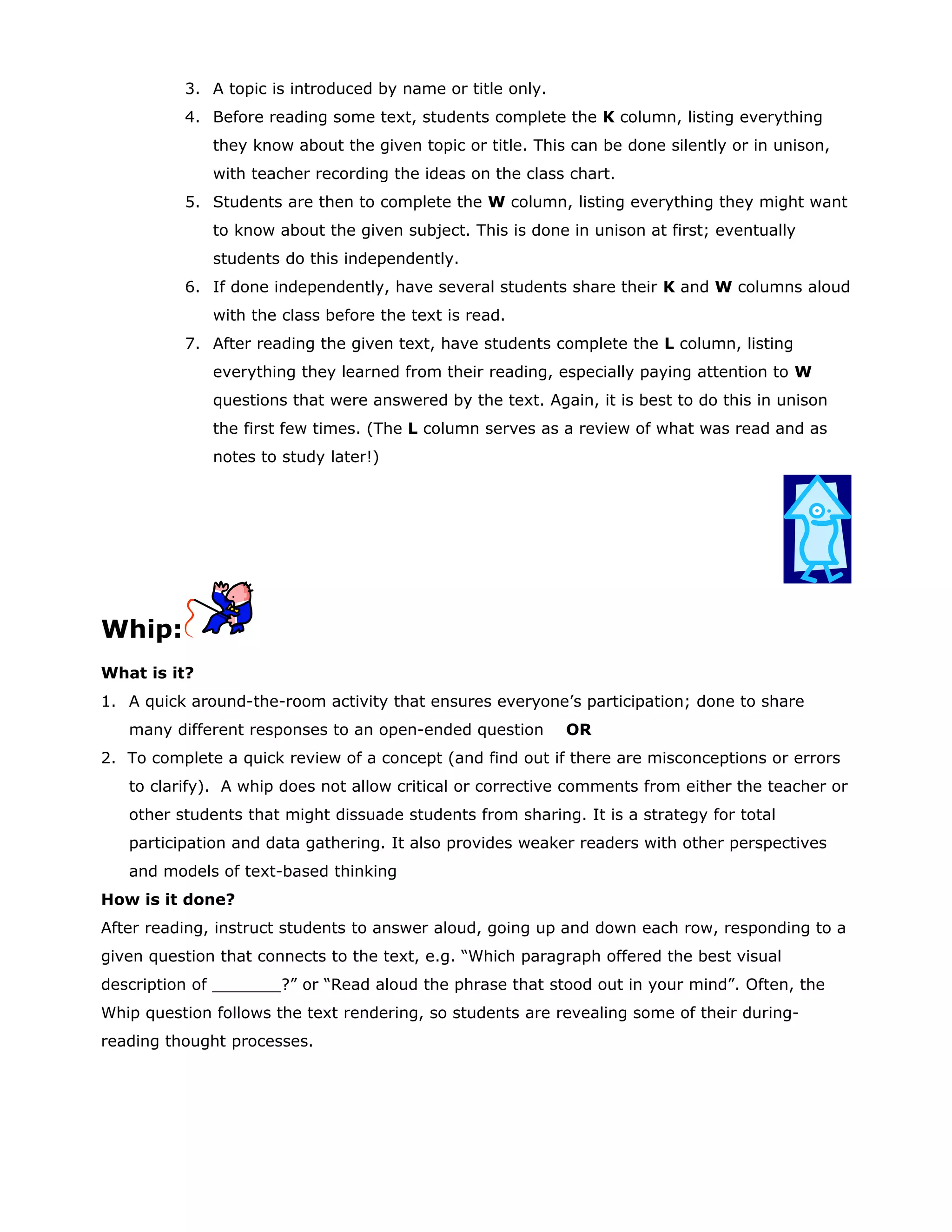 Before during after reading strategies | DOC