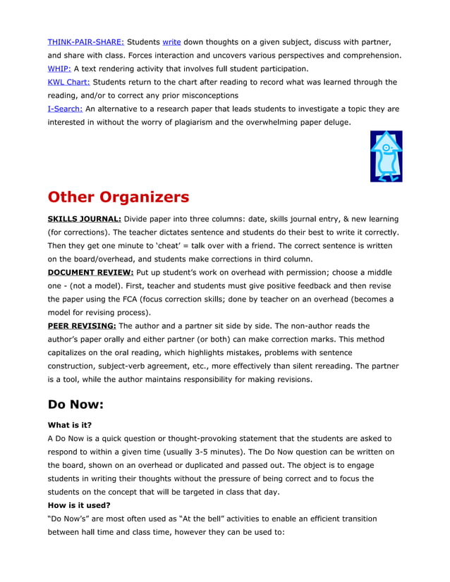Before during after reading strategies | DOC