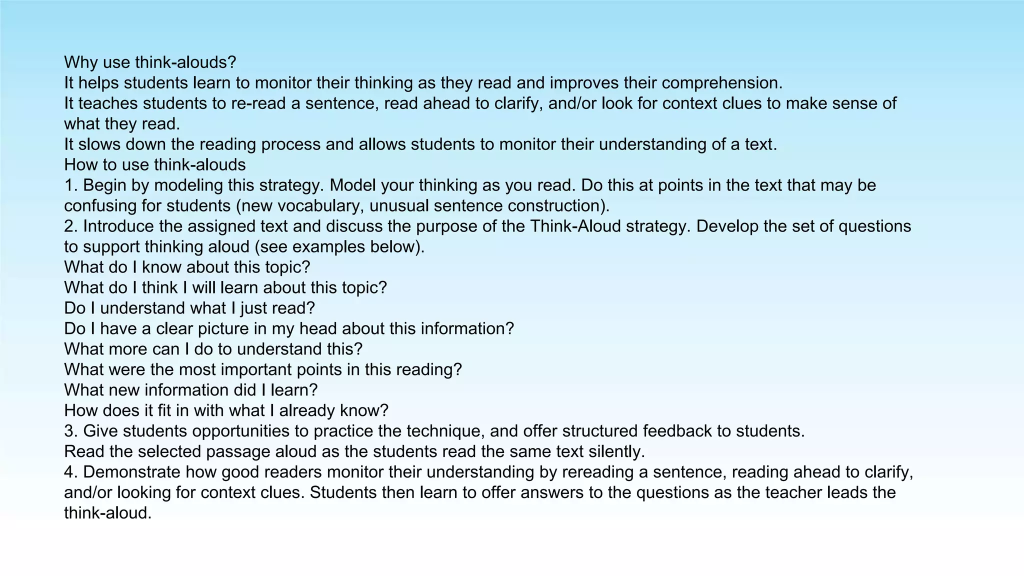 Before, during and after reading strategies convertido | PPTX