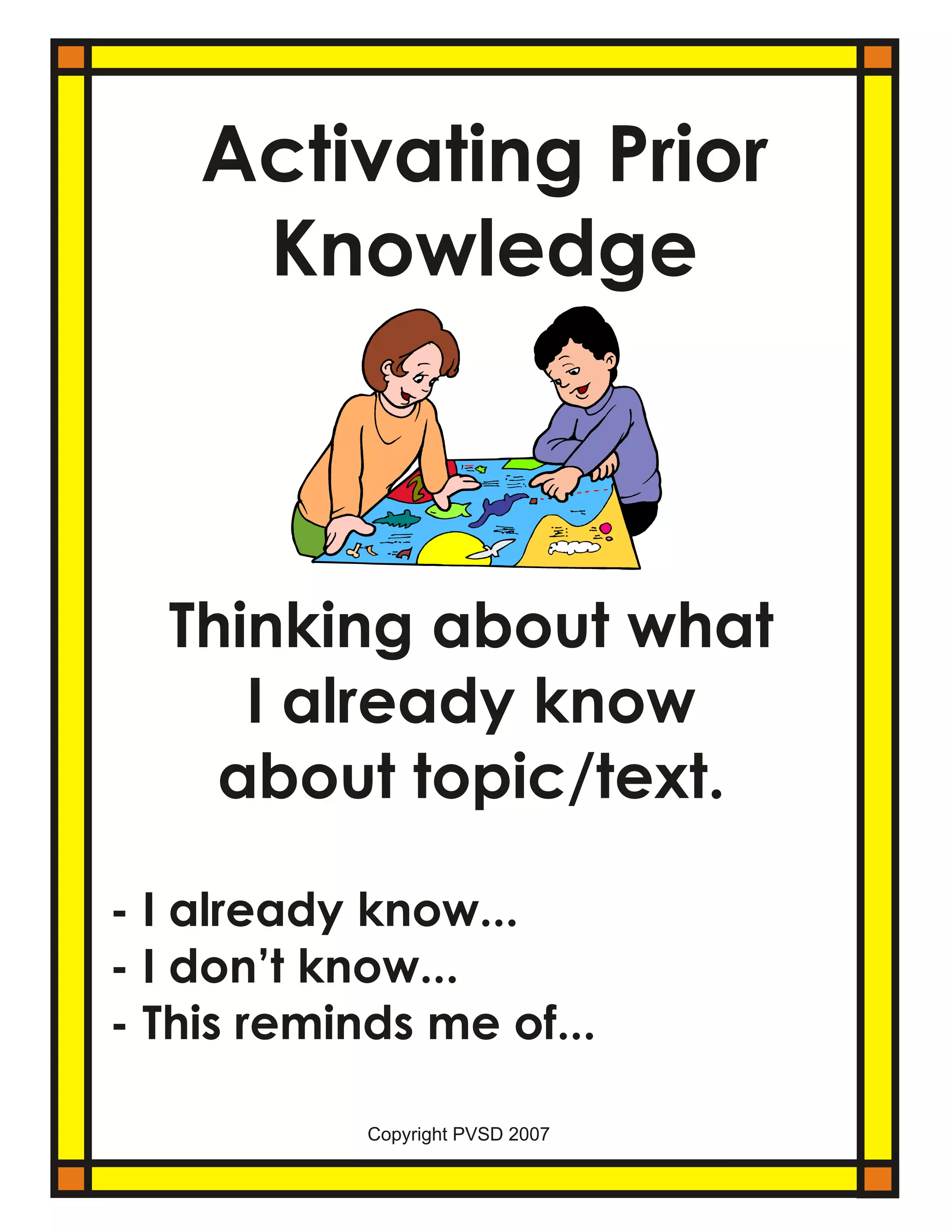 Before reading primary small | PDF