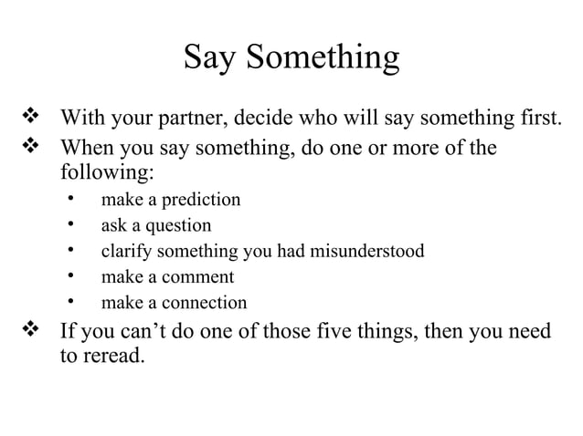 Before Reading Strategies | PPT