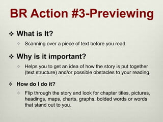 Before reading strategies | PPT