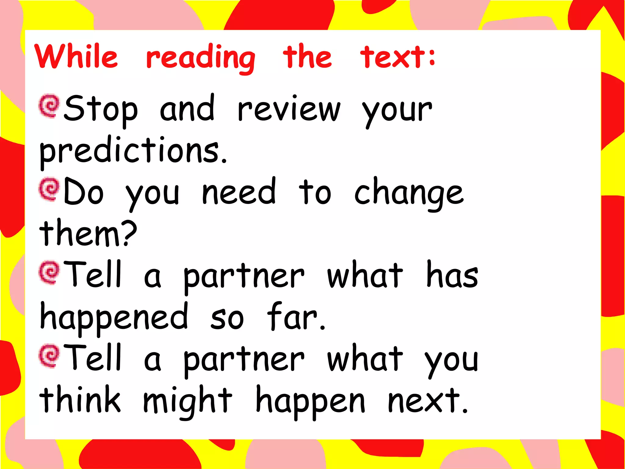 Questions to ask before reading | PPT