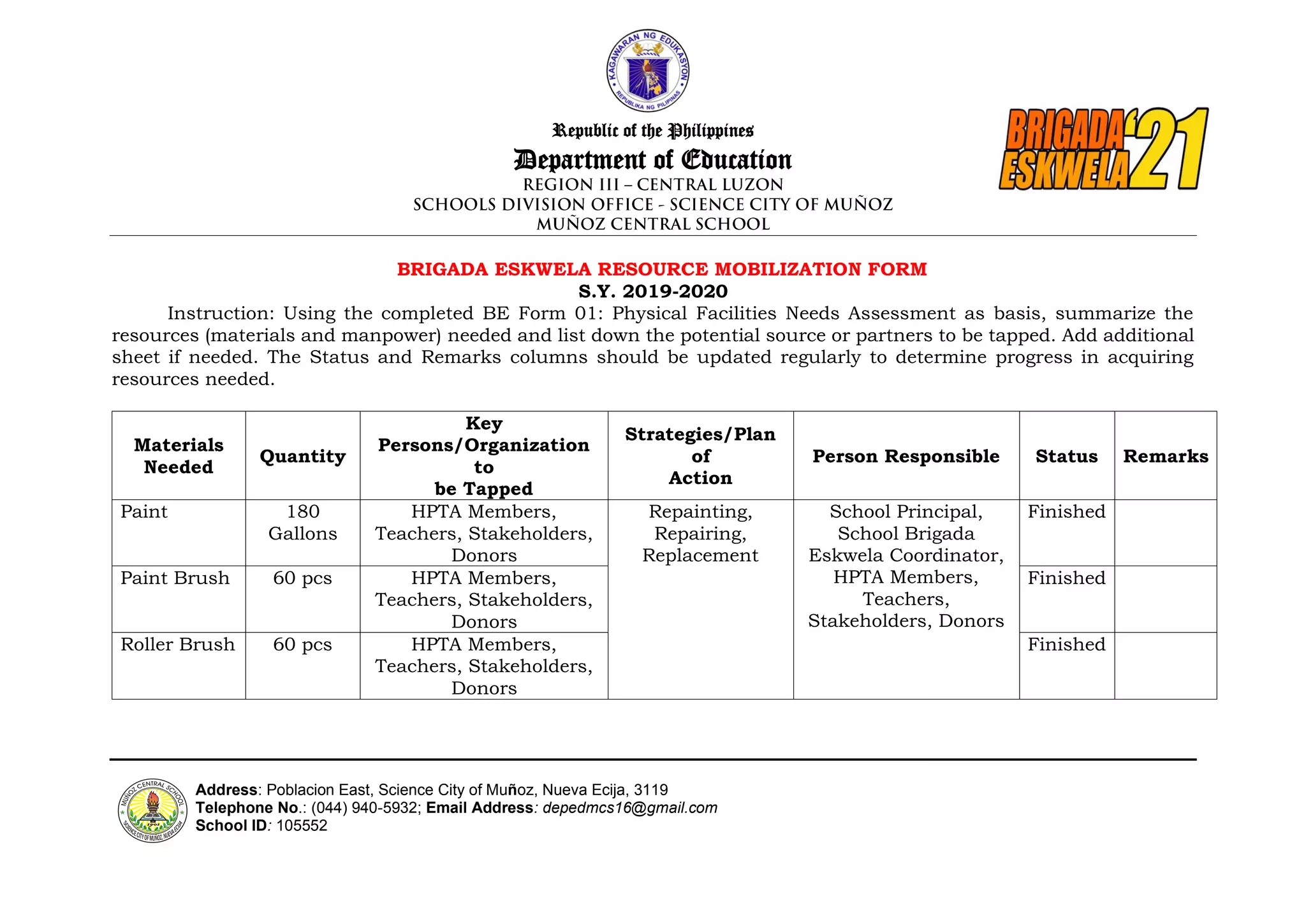 BE Form 1, BE for 3.pdf | Home Improvement | Home & Garden
