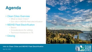 Intro to Clean Cities and MD/HD Fleet Electrification by Michael Graham ...