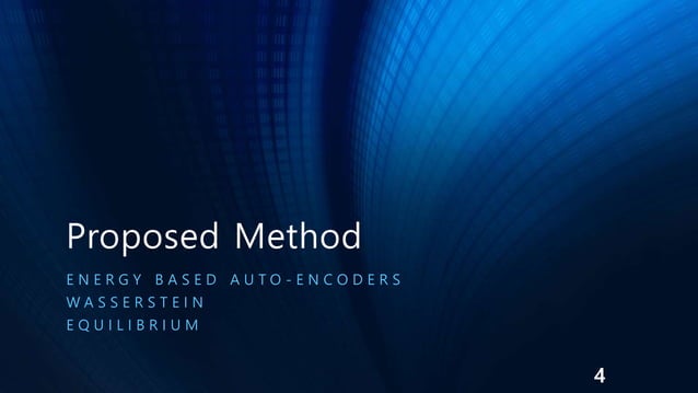 BEGAN Boundary Equilibrium Generative Adversarial Networks | PPT