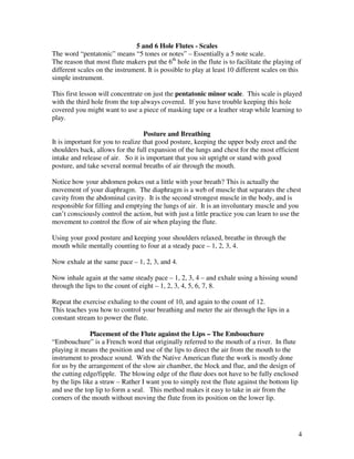 Tocando flauta para principantes | PDF