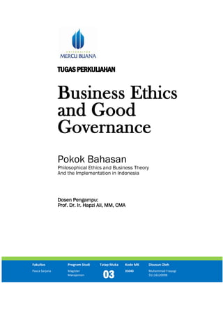 BE&GG_Muhammad Frayogi_Hapzi Ali_Philosophical Ethics and Business in Indonesia_Universitas ...
