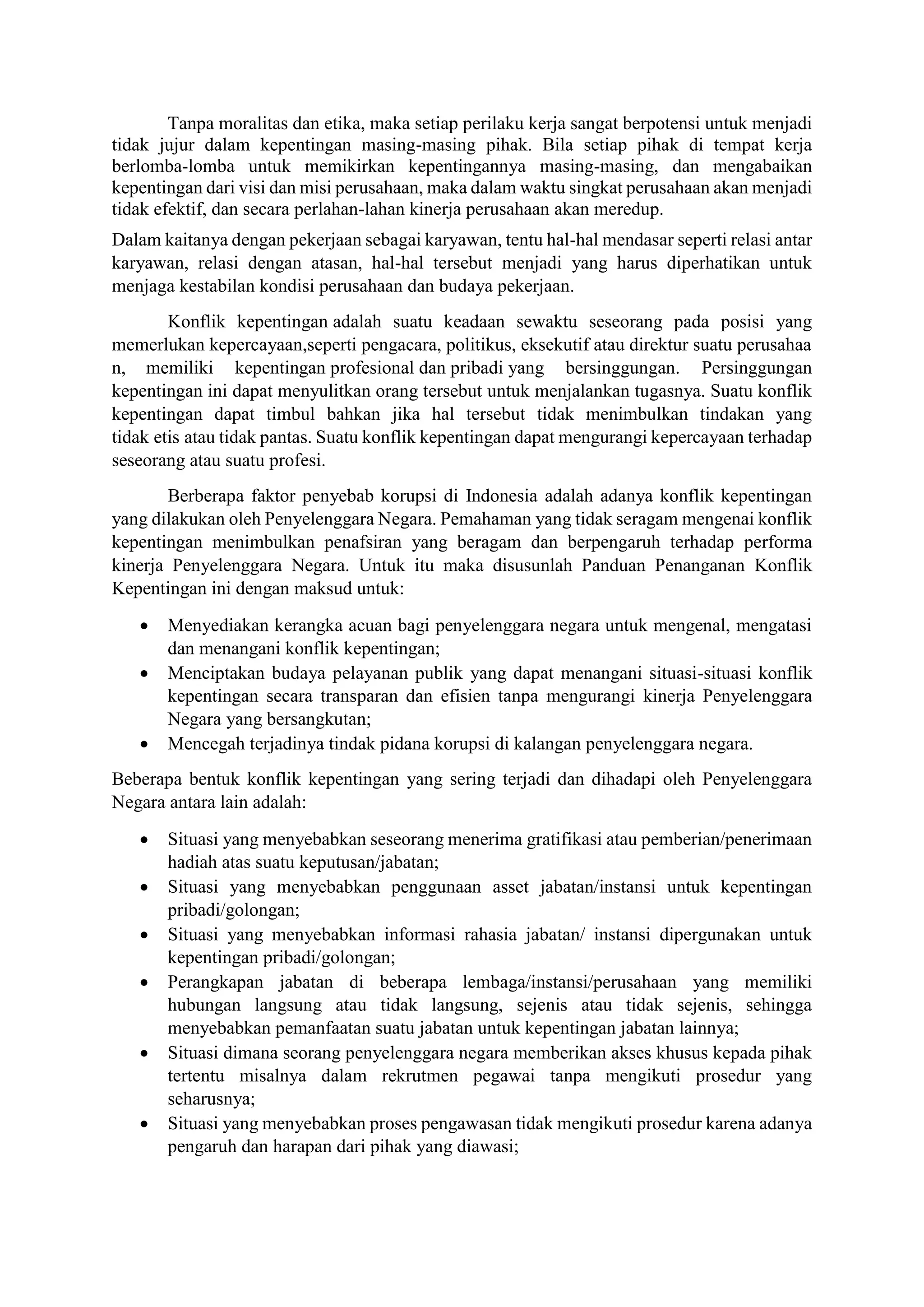 BE&GG, Riyoko Yudhi Wibowo, Hapzi Ali, Ethics & Conflict Interest ...