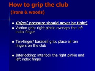 beginer golf-A good way to learn golfppt | PPT
