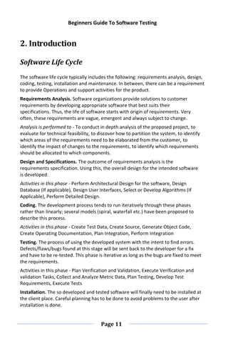 Beginner guide-to-software-testing | PDF
