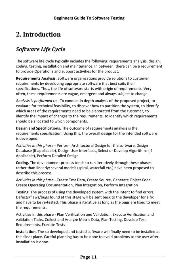 Beginner guide-to-software-testing | PDF