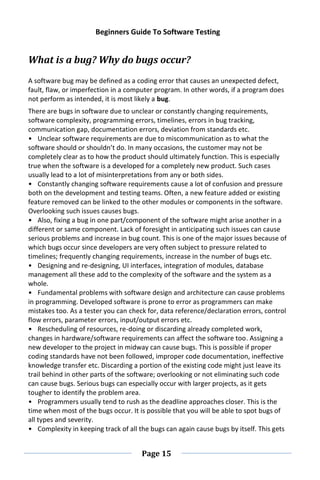 Beginner guide-to-software-testing | PDF