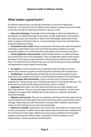 Beginner guide-to-software-testing | PDF