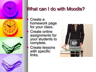 Beginner Moodle Presentation | PPT | Internet | Computing