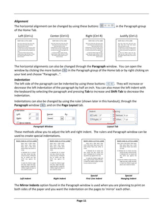 Beginner-Word.pdf | Desktop Publishing | Computer Software and Applications