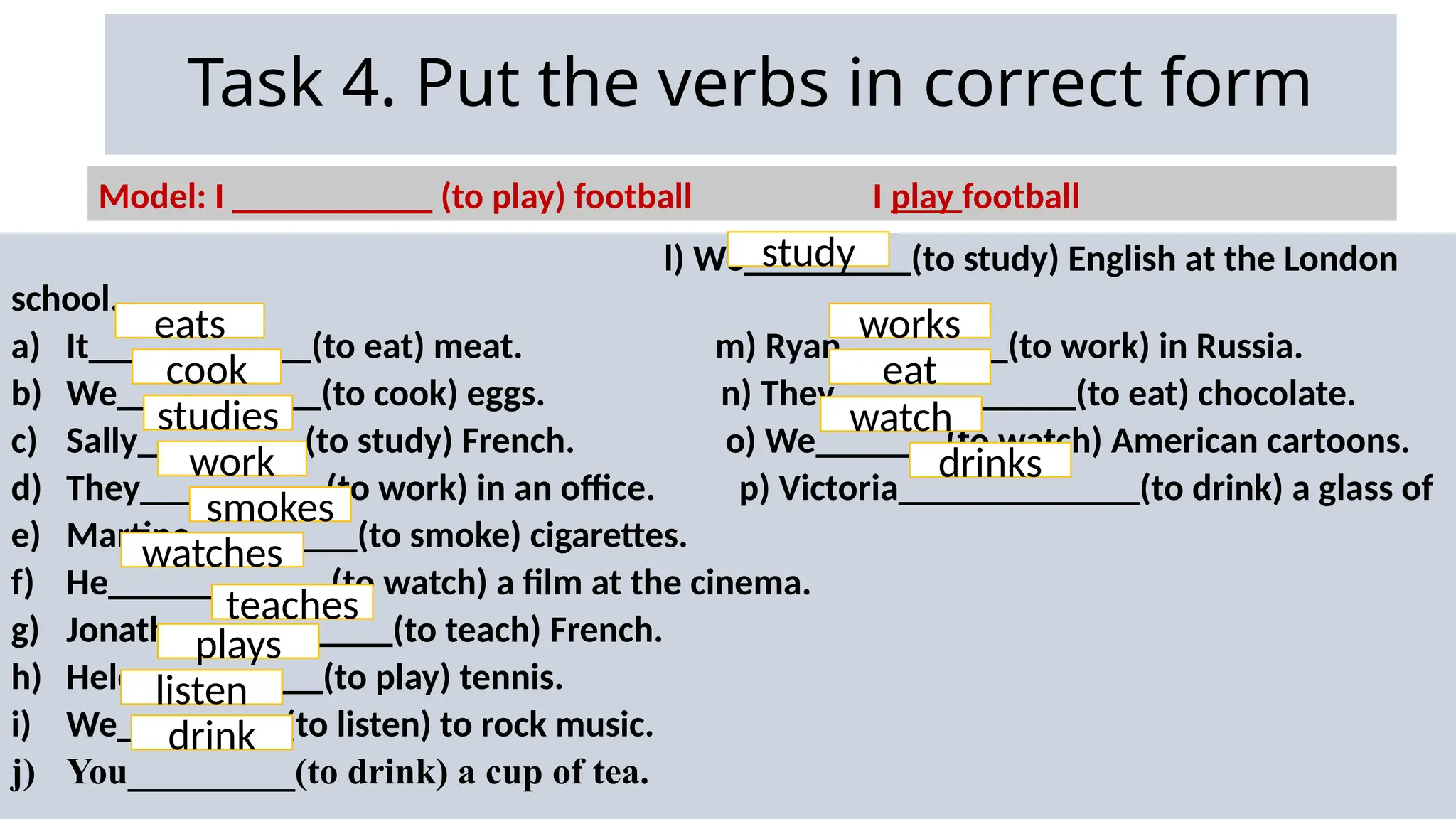 Beginner 2 lesson 1 new present simple positive form.pptx