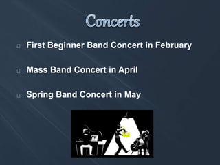 Beginner Band Parent Meeting slide show | PPTX