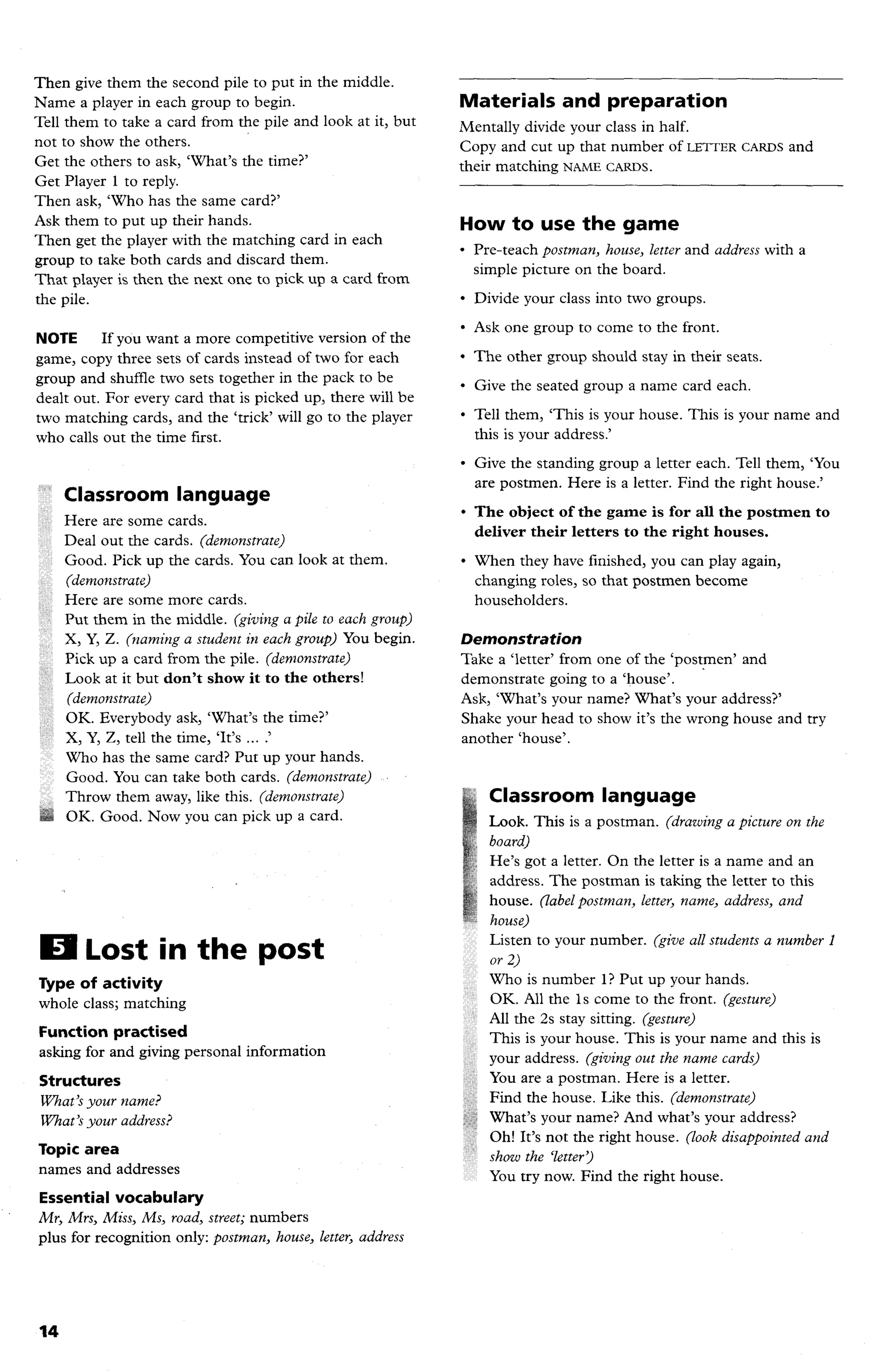 Beginner communication games (jill hadfield 111p) scan | PDF