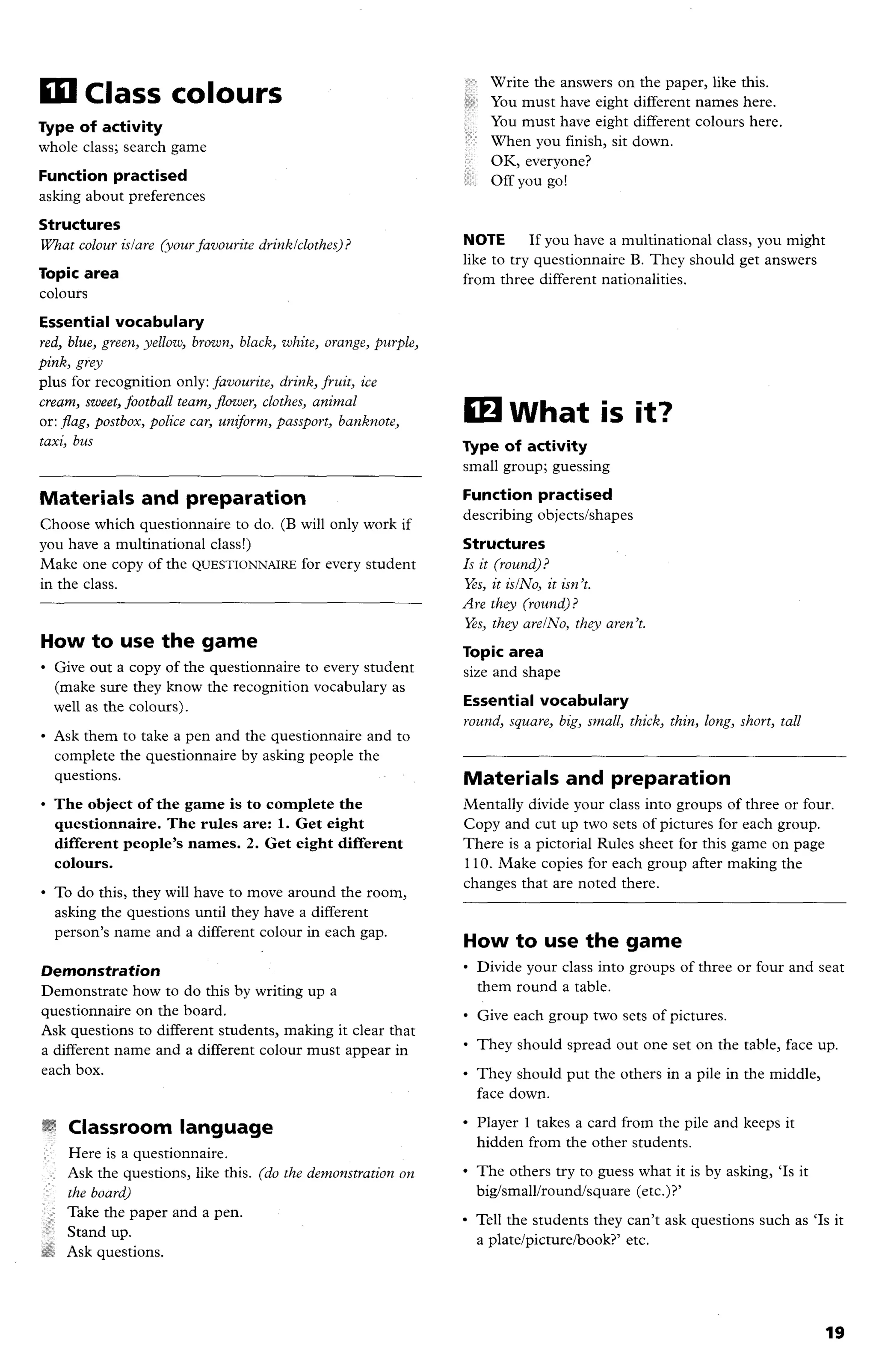 Beginner communication games (jill hadfield 111p) scan | PDF