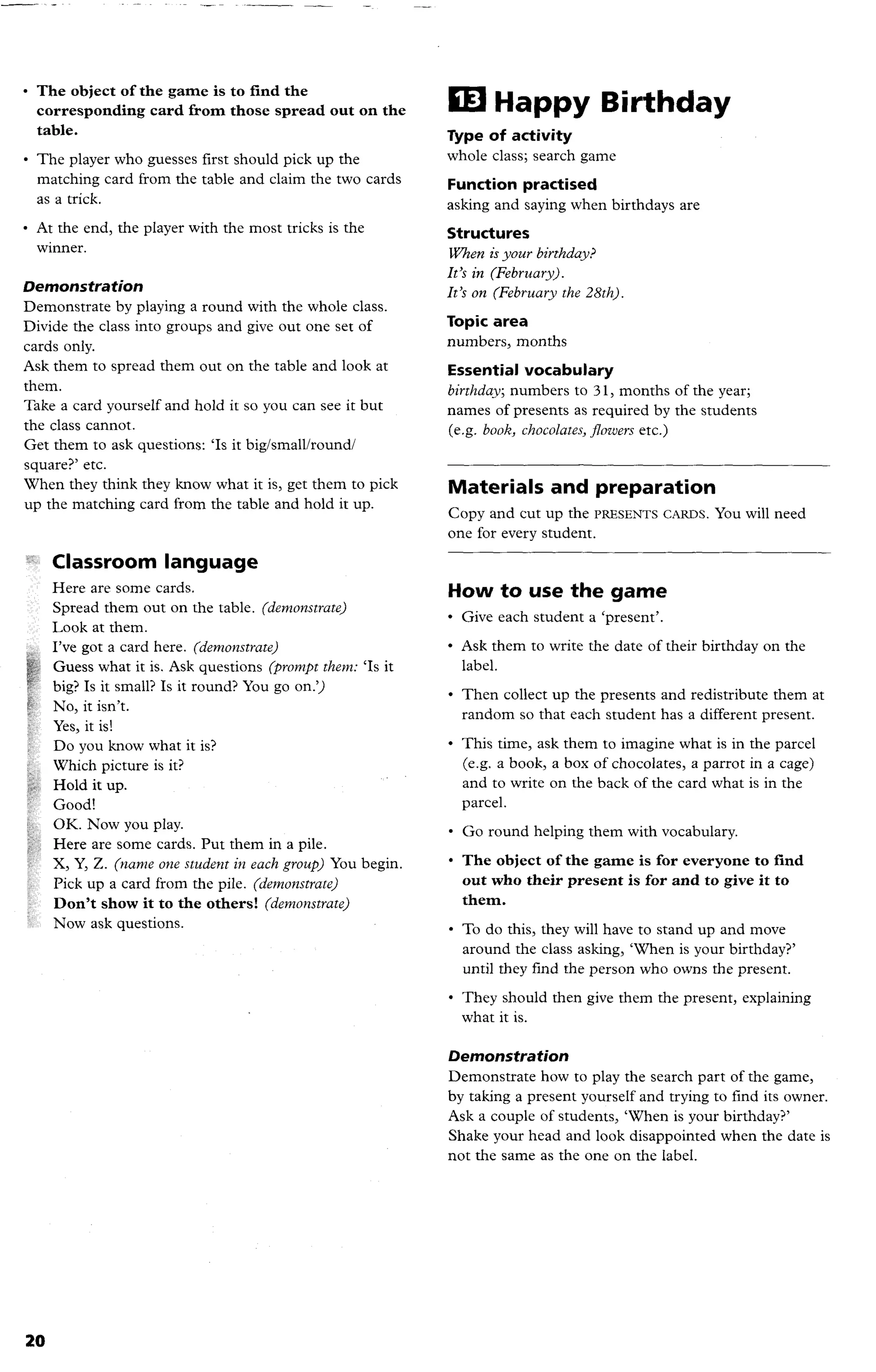 Beginner communication games (jill hadfield 111p) scan | PDF