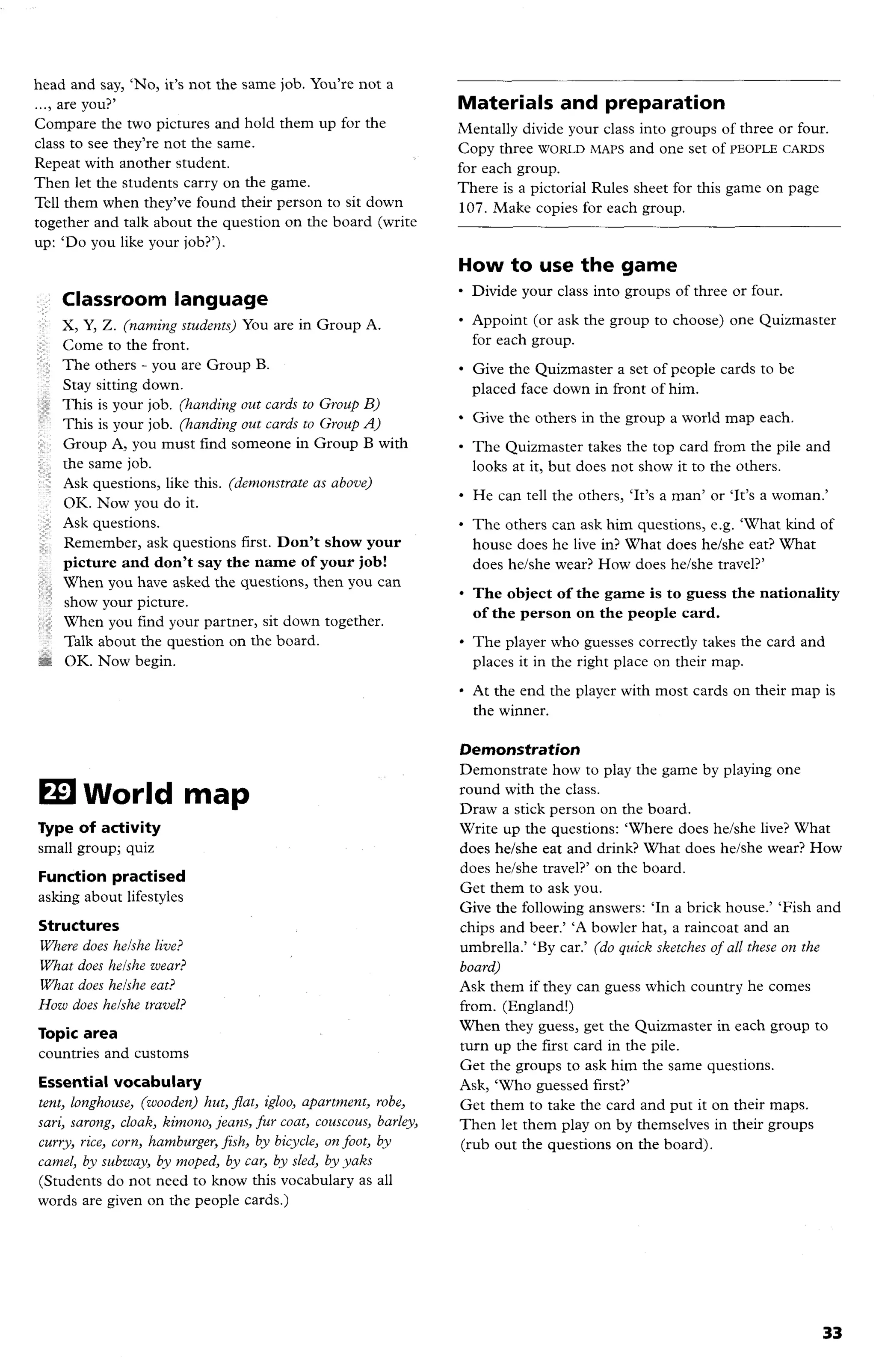 Beginner communication games (jill hadfield 111p) scan | PDF