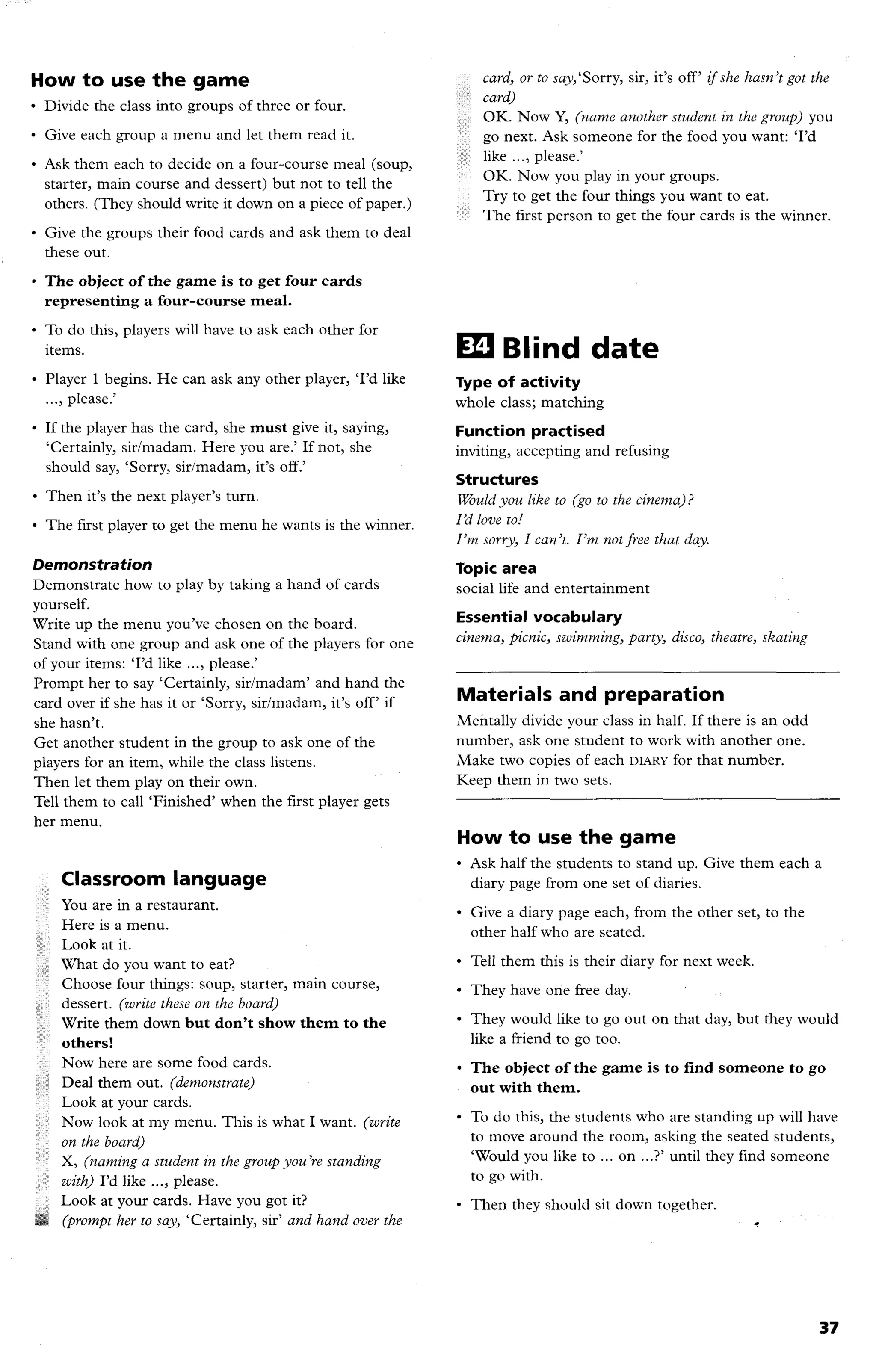 Beginner communication games (jill hadfield 111p) scan | PDF