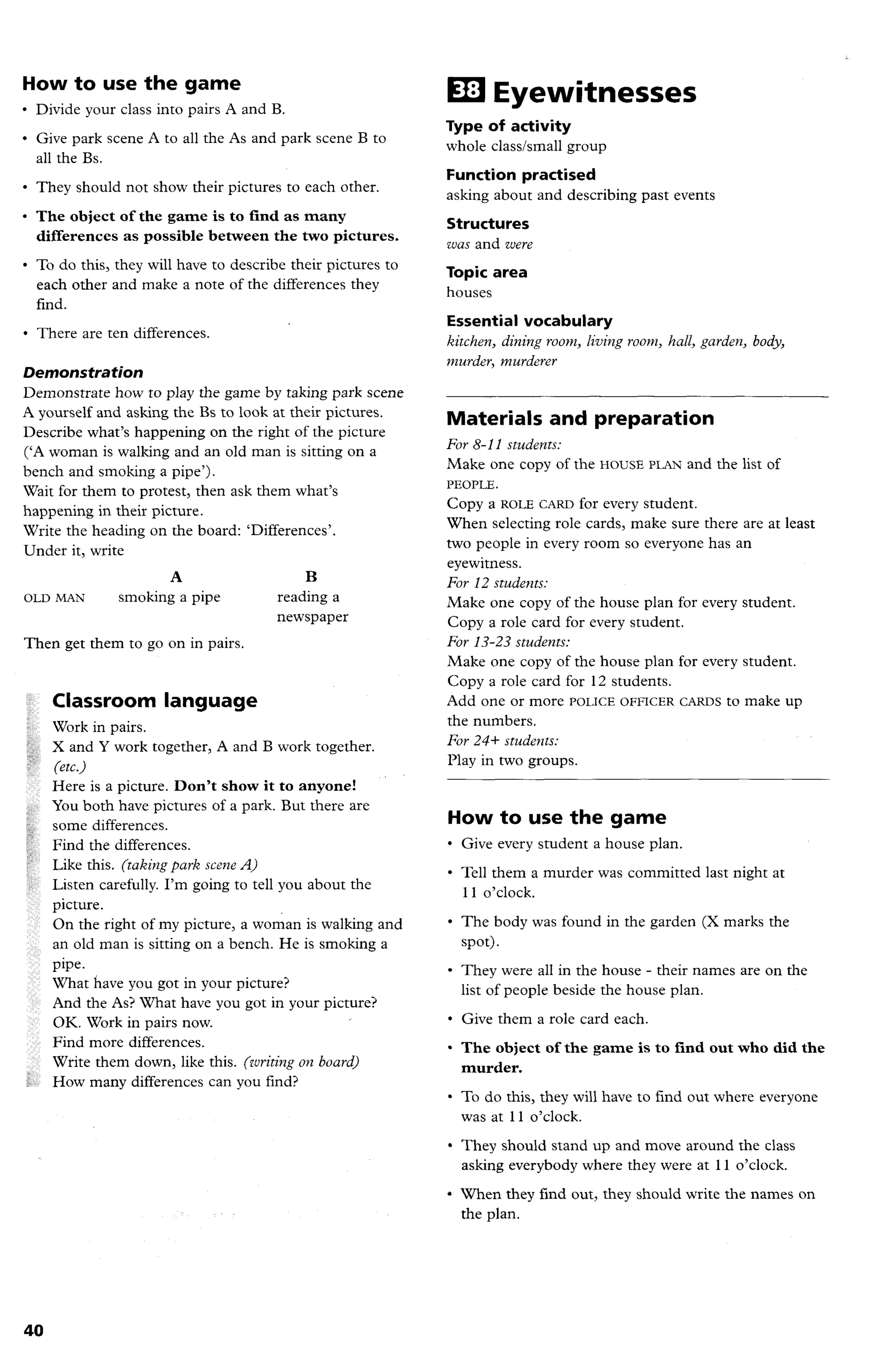 Beginner communication games (jill hadfield 111p) scan | PDF