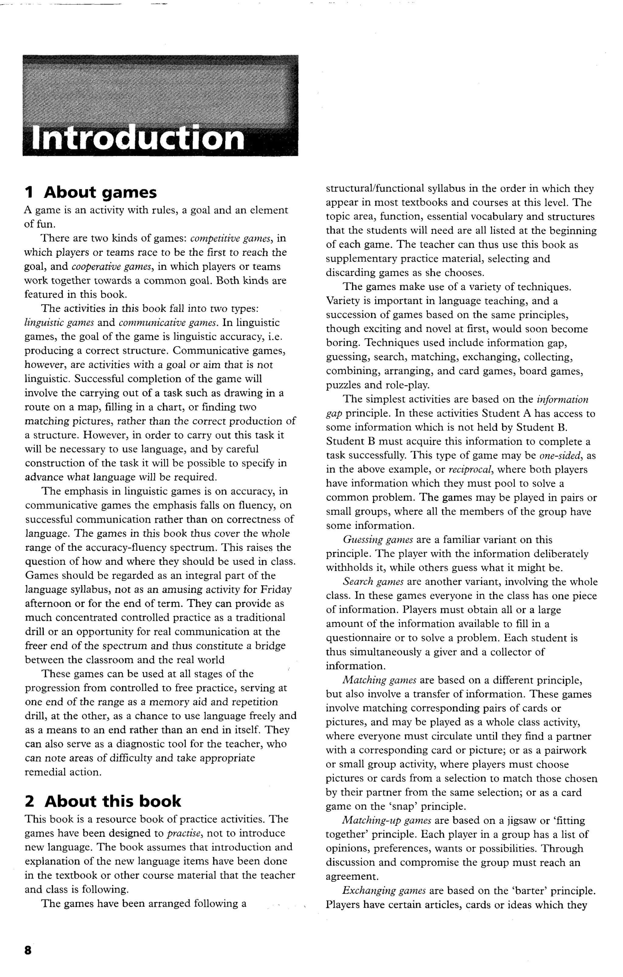 Beginner communication games (jill hadfield 111p) scan | PDF