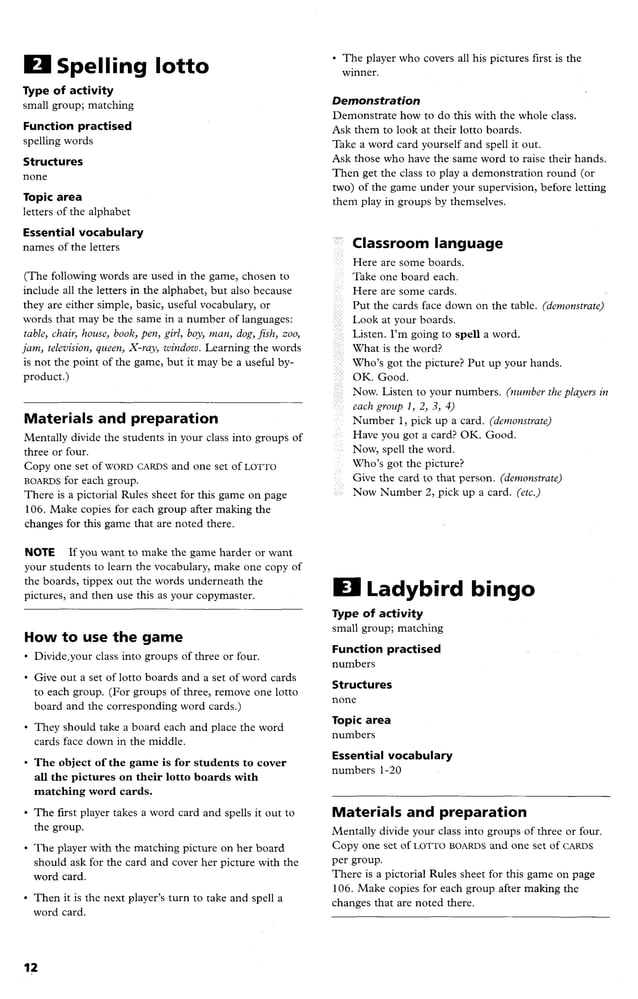 Beginner communication games (jill hadfield 111p) scan | PDF