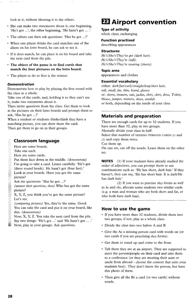 Beginner communication games (jill hadfield 111p) scan | PDF
