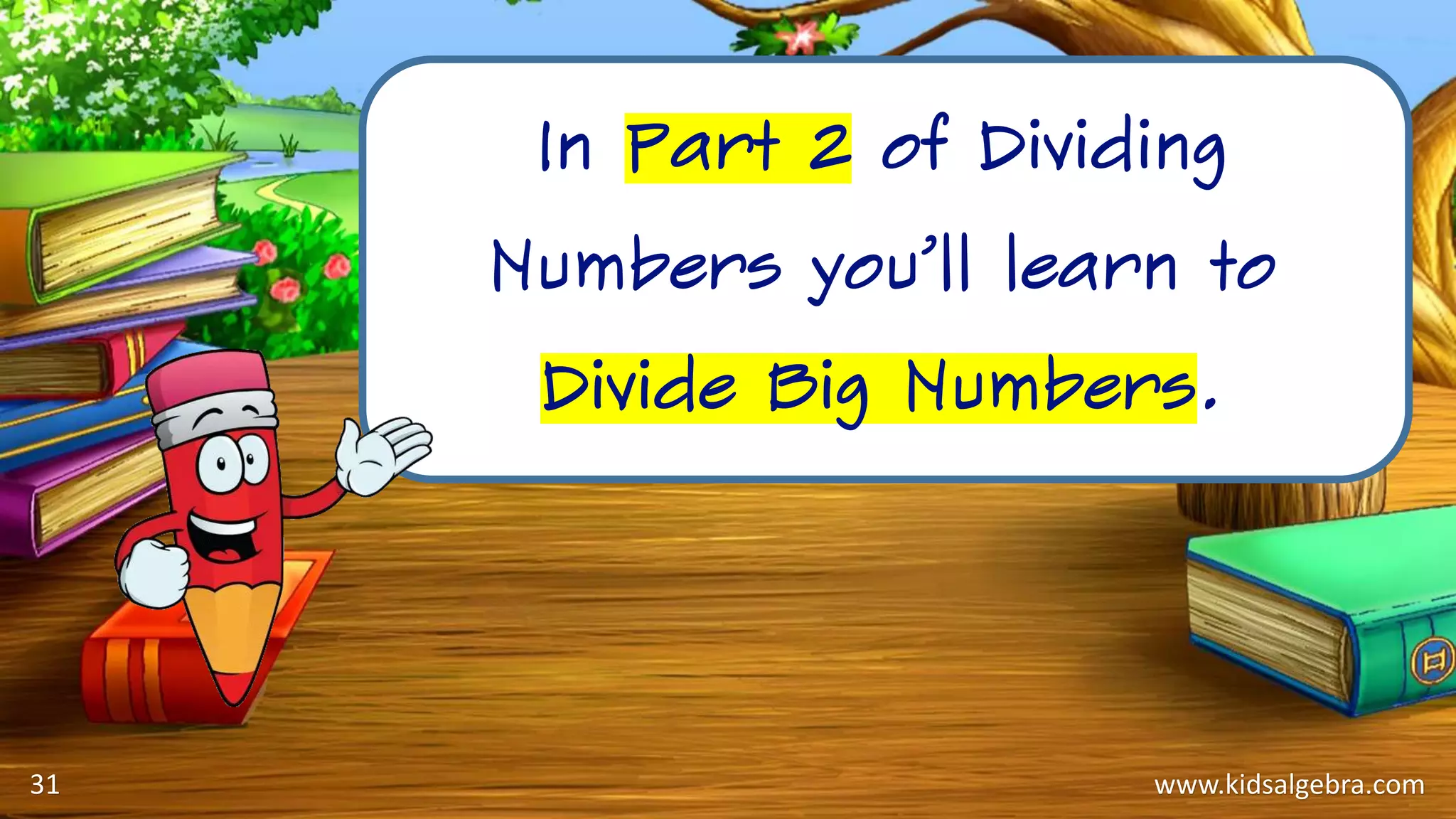 Simple Division for Primary School | PPTX