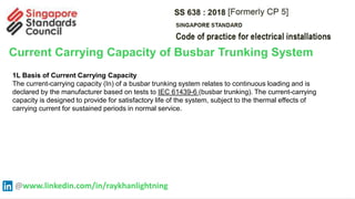 Beginner guide on deployment of busbar trunking system ss638 | PPTX