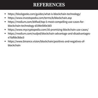 Beginner guide to blockchain | PDF