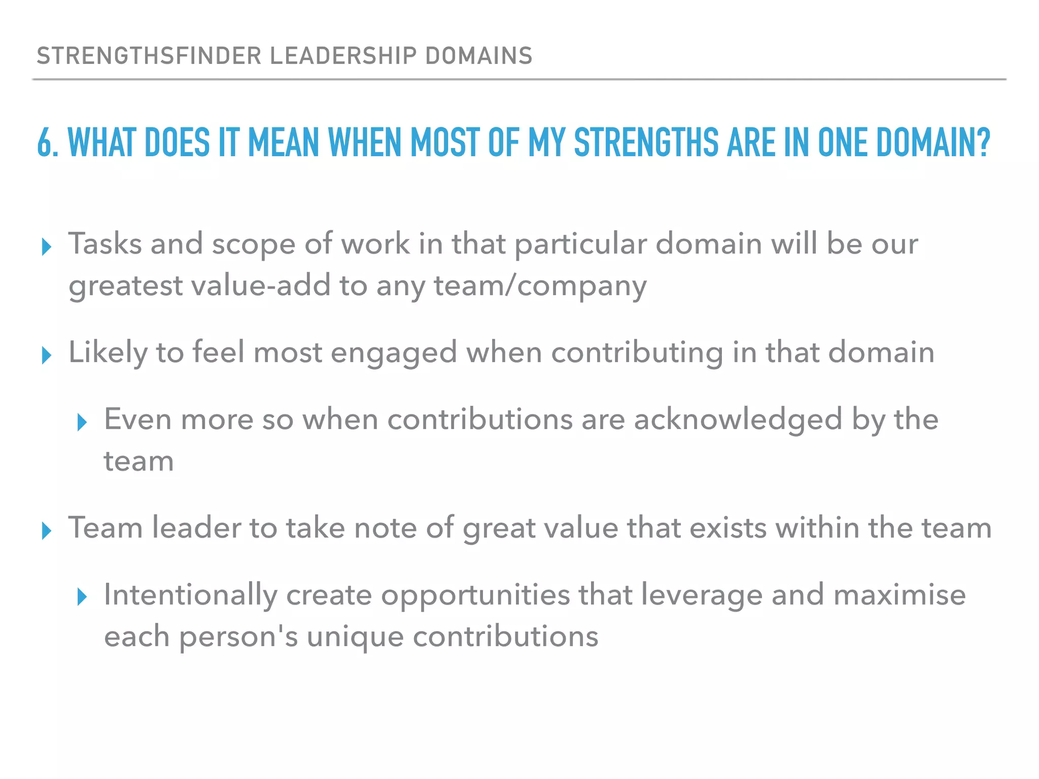 Beginner's Guide to the StrengthsFinder Leadership Domains | PDF