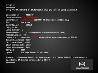 配布用Beginnerならきっと役立つmaster slave環境 | PDF | Databases | Computer Software and Applications