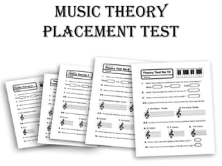 Beginner music theory worksheets | PPT