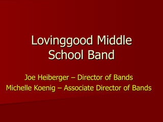 Beginner parent meeting | PPT