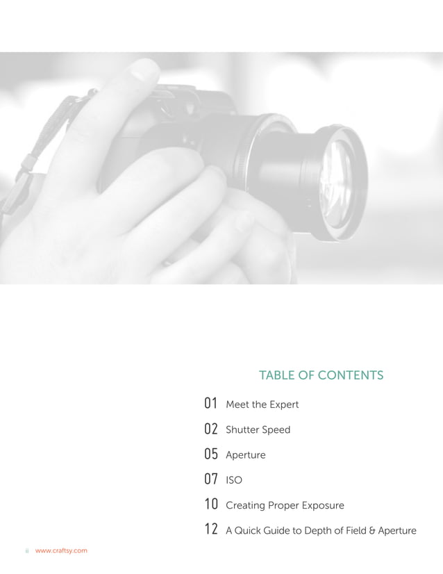 Beginner photography blogeguide | PDF