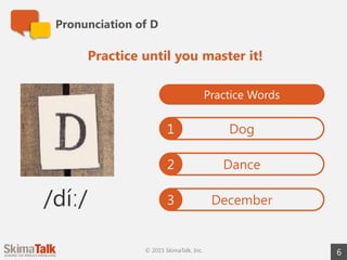 Beginner pronunciation alphabet - Lesson 1 | PPT