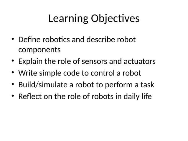 Beginner_Robotics_Lesson_Plan. INTRODUCTIONpptx | PPTX