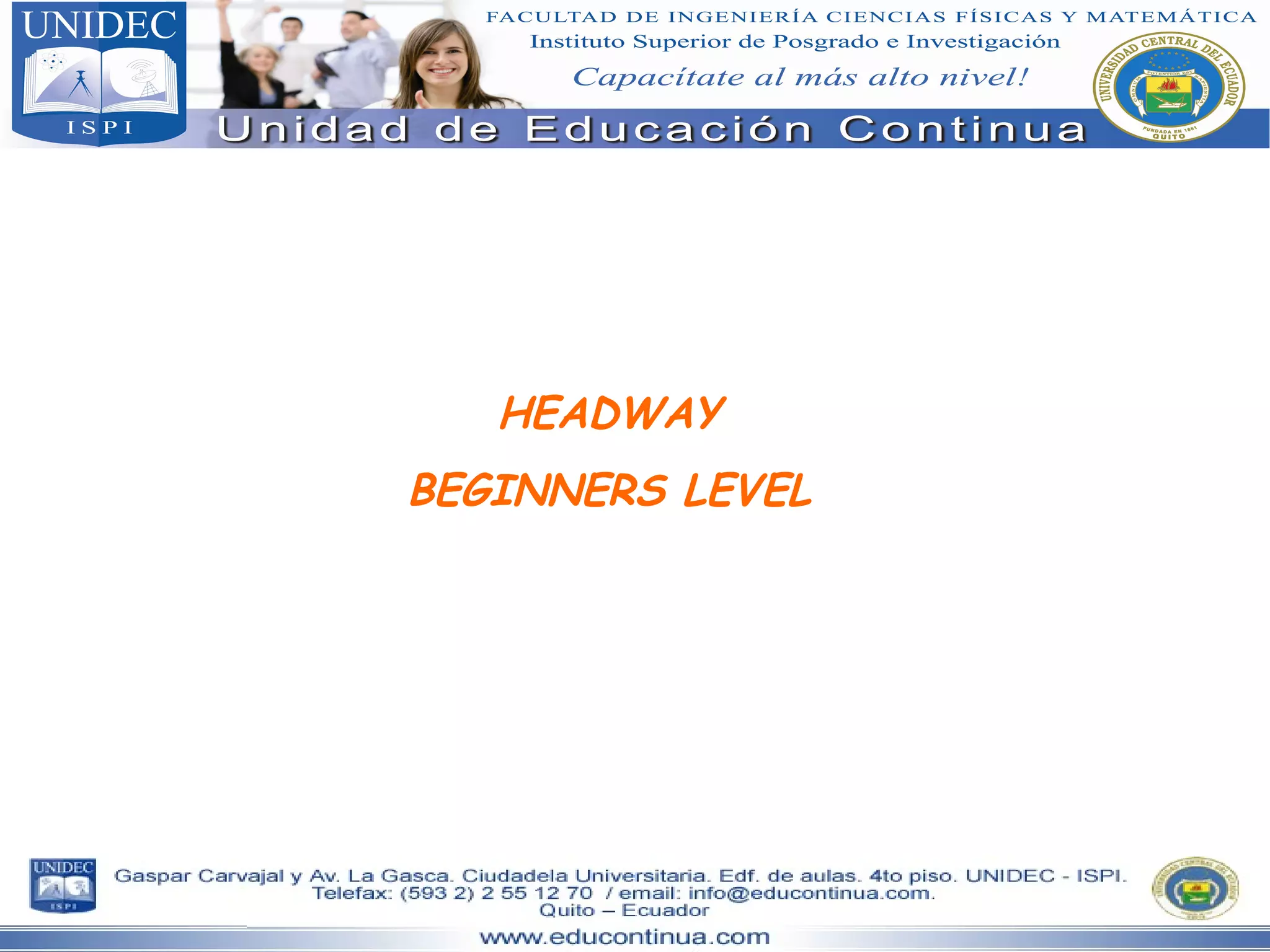 English Beginners | PPT
