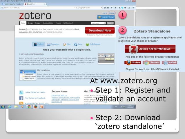 Beginners' Guide to Zotero | PPT