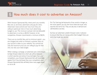Beginners Guide to Amazon Ads | PDF
