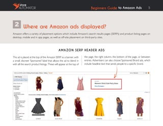 Beginners Guide to Amazon Ads | PDF